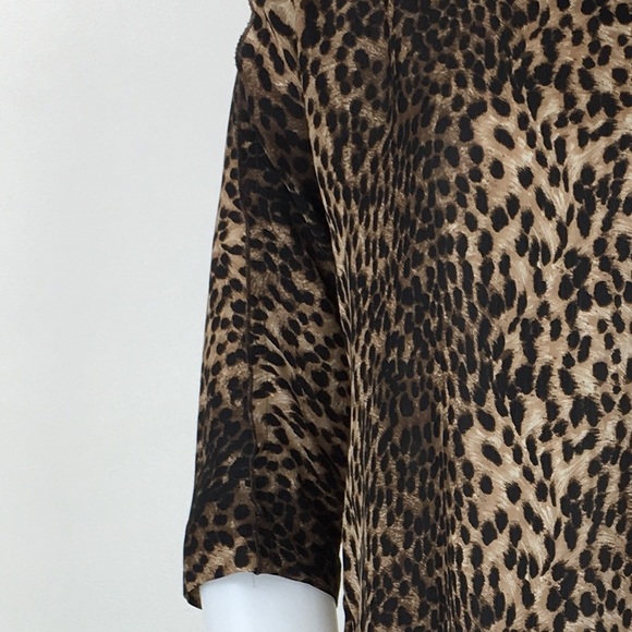 Zara | Tops | Zara Woman Leopard Print Tunic Size S | Poshmark
